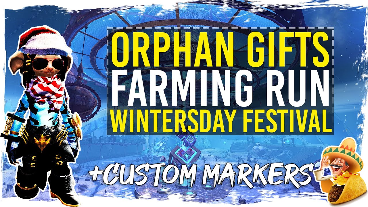 Guild Wars 2 - Wintersday - Orphans Route with Custom TacO Markers ...