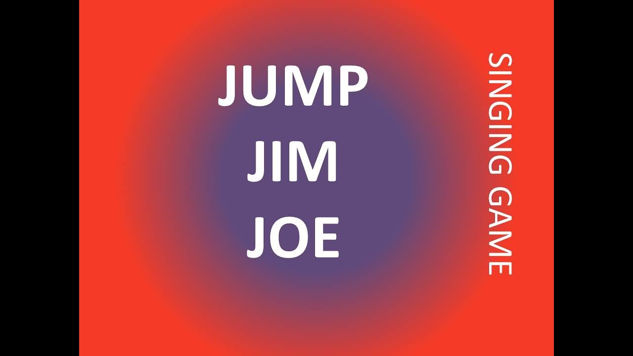Jump Jim Joe Singing game for ages 3 to 103 :) Performed in pairs 😃😃 ...
