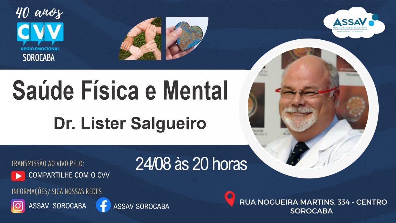 Saúde Física e Mental com Dr. Lister Salgueiro - YouTube