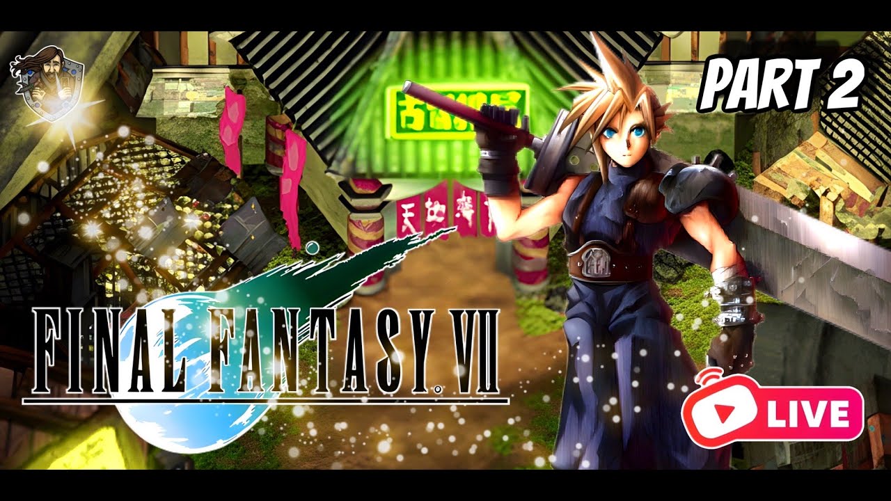 🔴Live - Final Fantasy 7 - The GOAT RPG? - Part 2 - YouTube