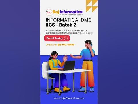 Informatica Cloud - IDMC - IICS online job based Realtime Training #iics #idmc #rajinformatica ...