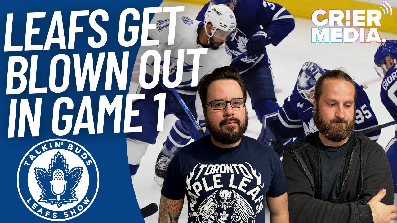 Toronto Maple Leafs blown out by Tampa Bay Lightning in Game 1 & Jon ...