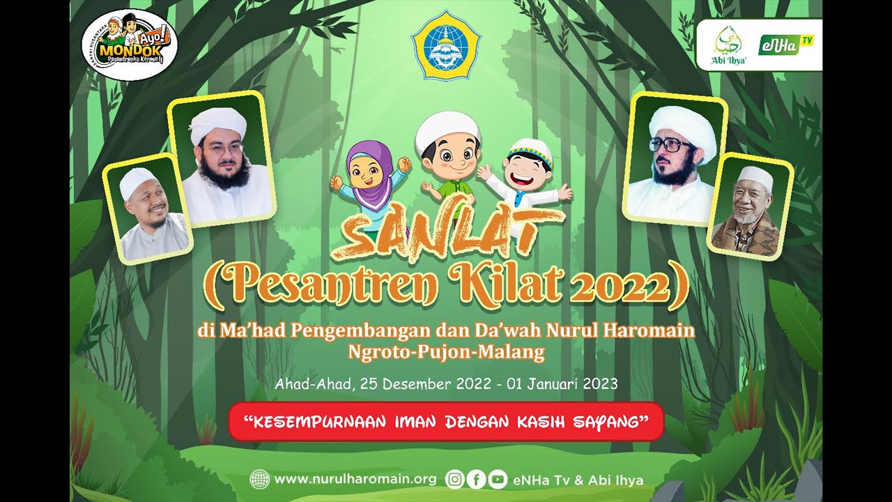 🔴 SANLAT (PESANTREN KILAT) BERSHOLAWAT 2022 | 30.12.2022 - YouTube