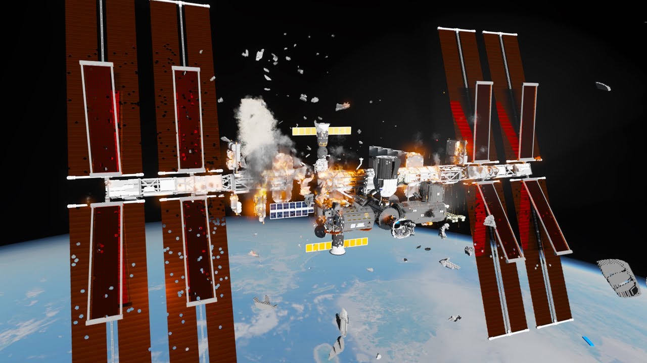 International Space Station VS Bombs and FIRE | Teardown - YouTube