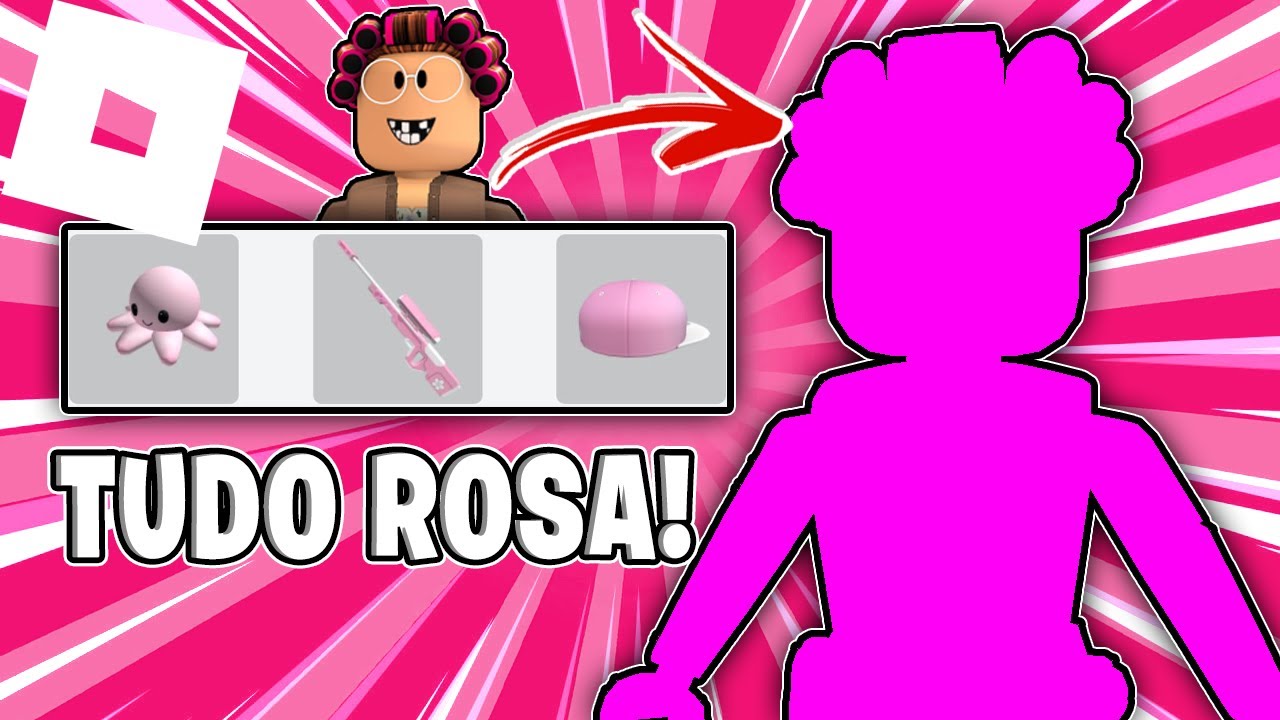 🎀SE VENCER COMPRA UM ÍTEM ROSA - Color Block Race ROBLOX - YouTube
