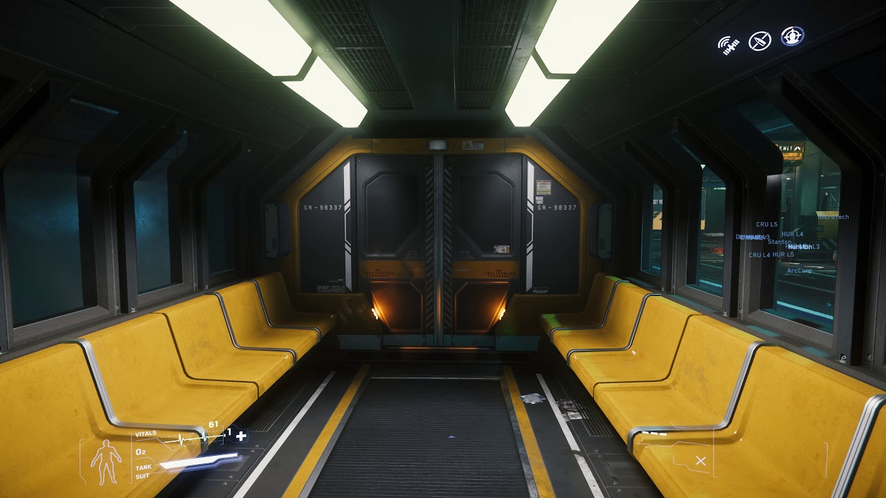 Star Citizen Hurston Mass Transit - YouTube