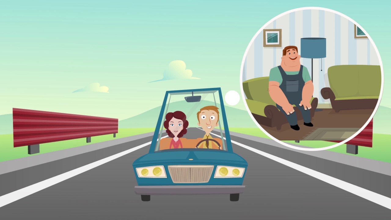 2D animated commercial Just for 5$ - YouTube