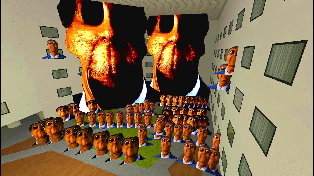 BIG OBUNGA MANY OBUNGA / Garry’s Mod NextBot - YouTube