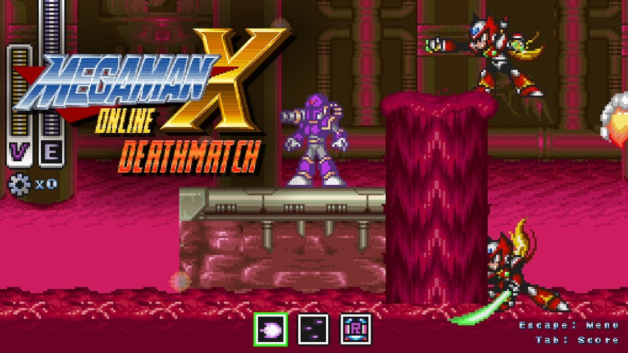 Trying Some Custom Maps | Mega Man X Online Deathmatch (No Commentary ...