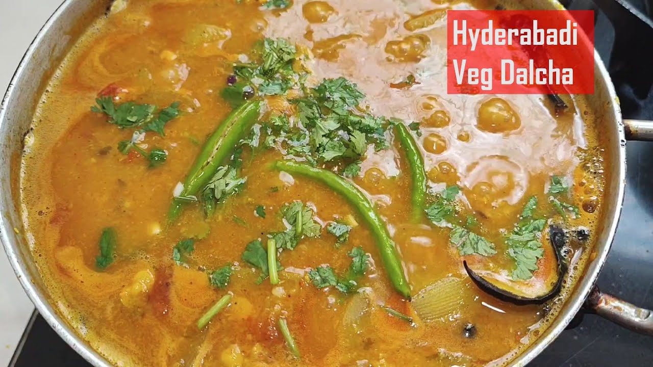 Hyderabadi Veg Dalcha | हैदराबादी लौकी का दालचा | kaddu ki dalcha ...