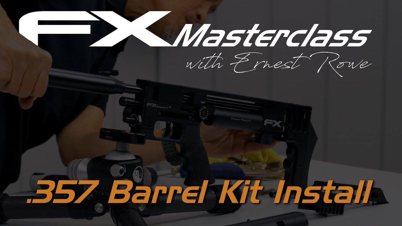 How to Install FX Impact 357 Barrel Kit - FX Airguns - YouTube