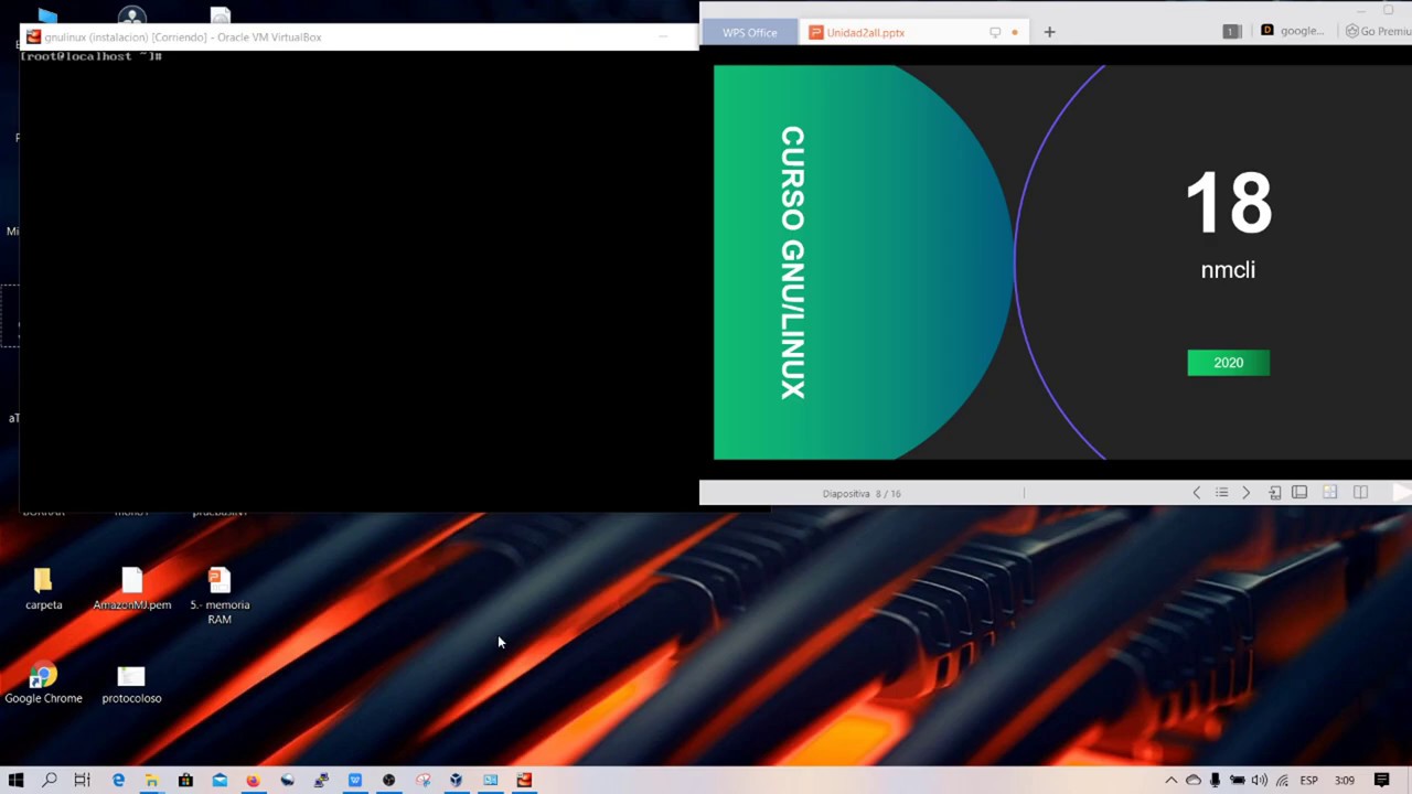 13-Comandos básicos Gnu/linux RedHat 7- nmcli. NetworkManager - YouTube