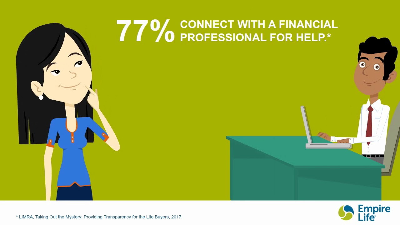 77% Connect with a financial professional for help - YouTube