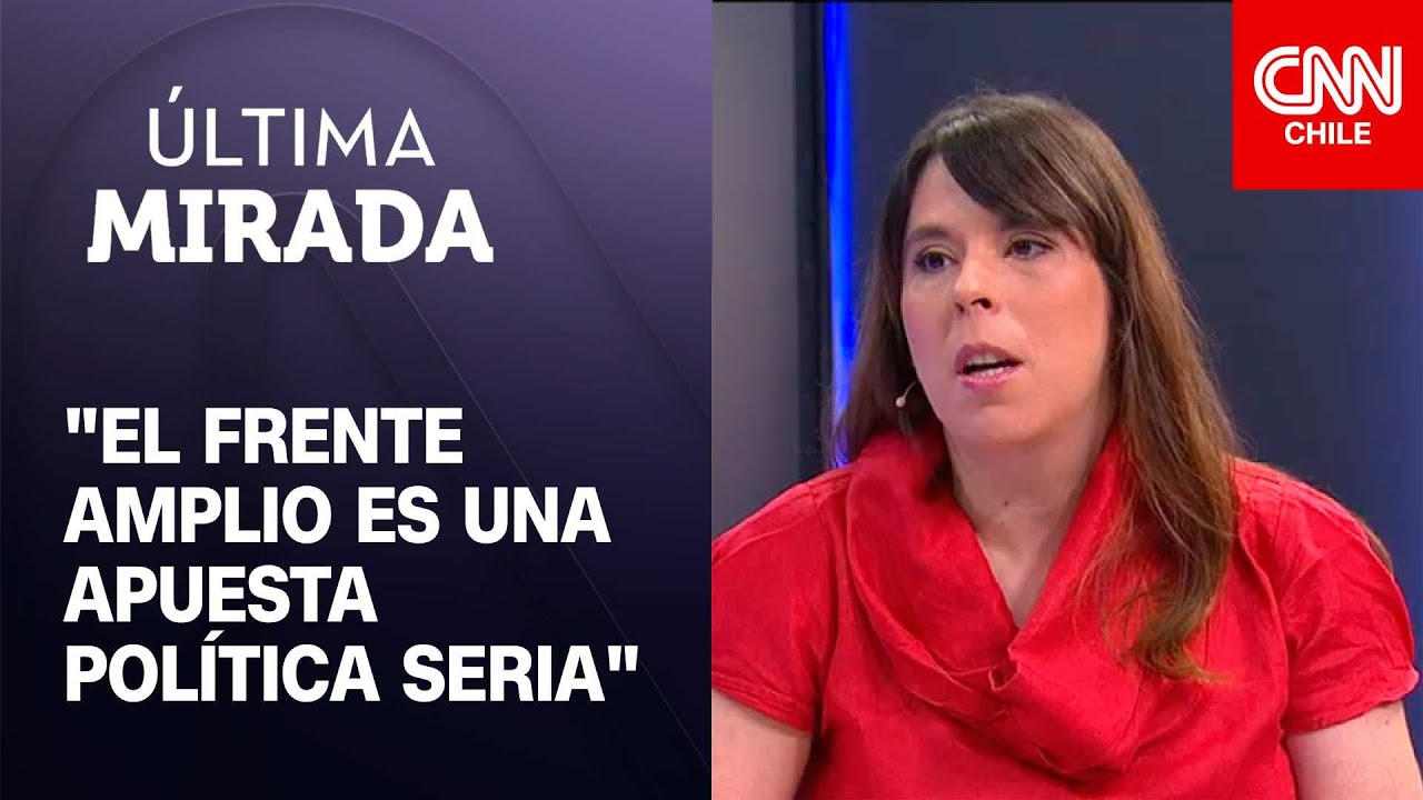 Constanza Martínez, presidenta del Frente Amplio, habla sobre los desafíos del partido y el ...