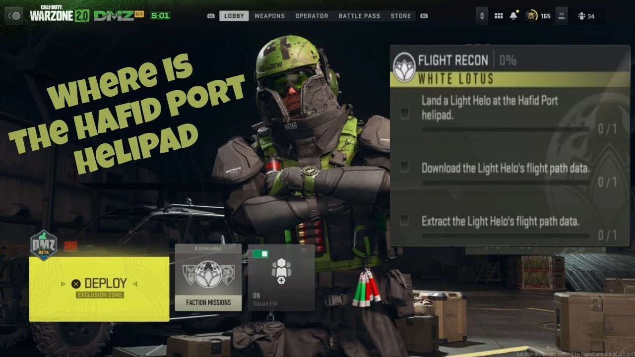 Land A Light Helo At The Hafid Port Helipad Download The Light Helo's ...