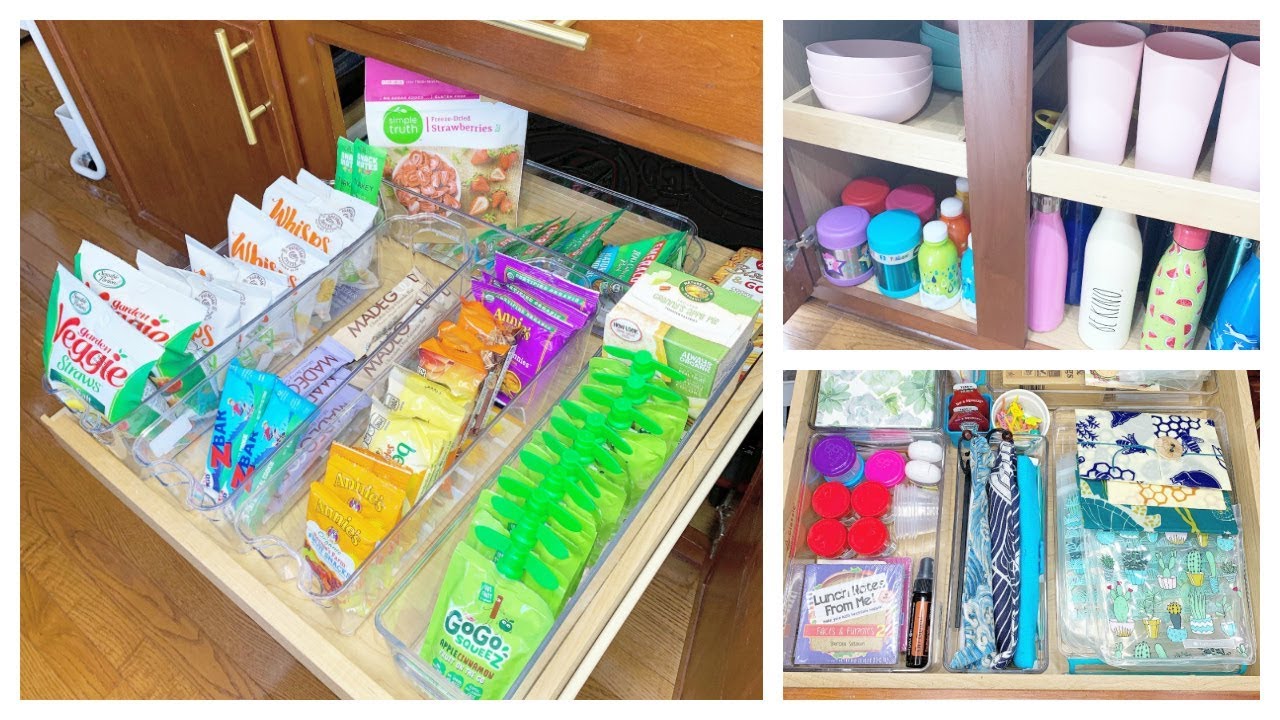 Lunch Prepping Station & Organization// - YouTube