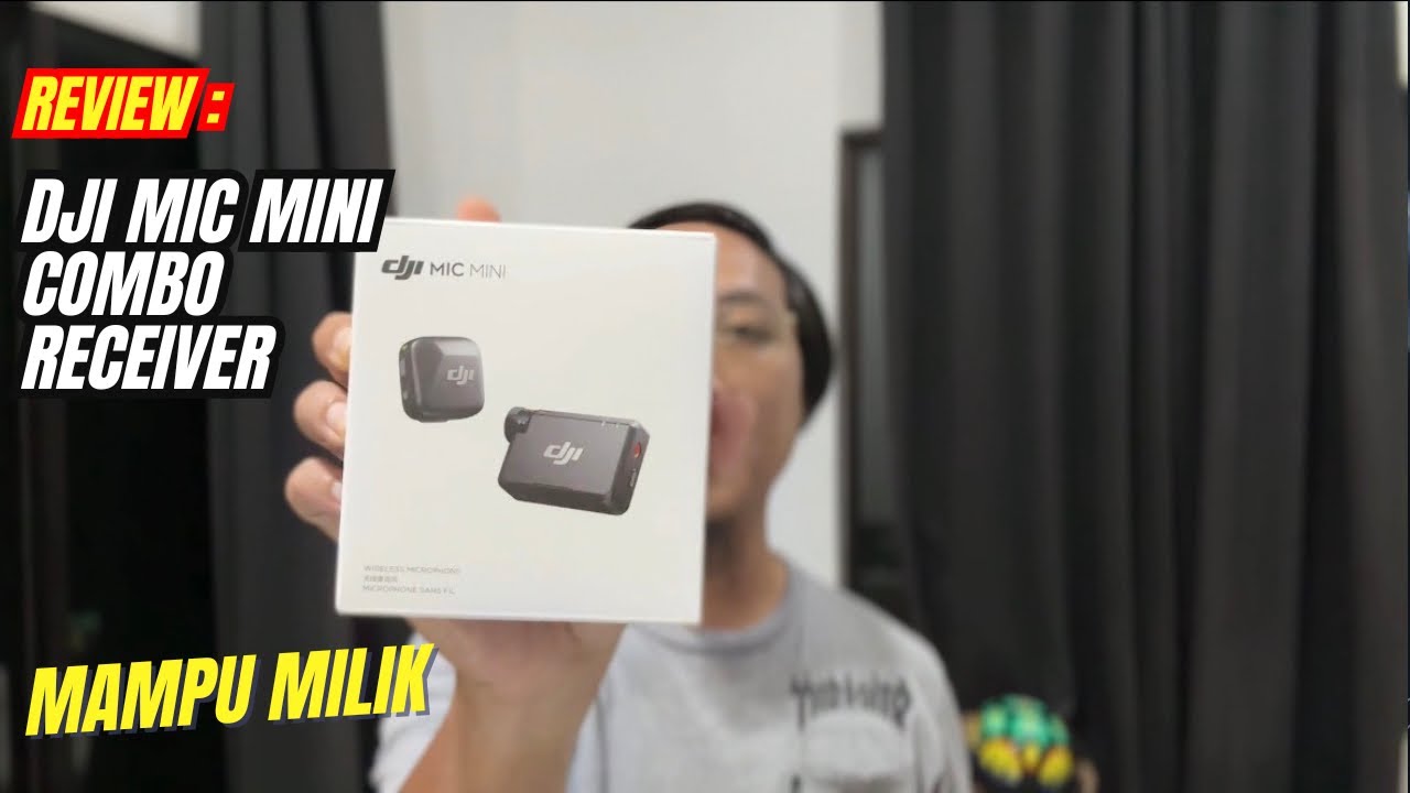 Review DJI Mic Mini Transmeter Dan Receiver - YouTube