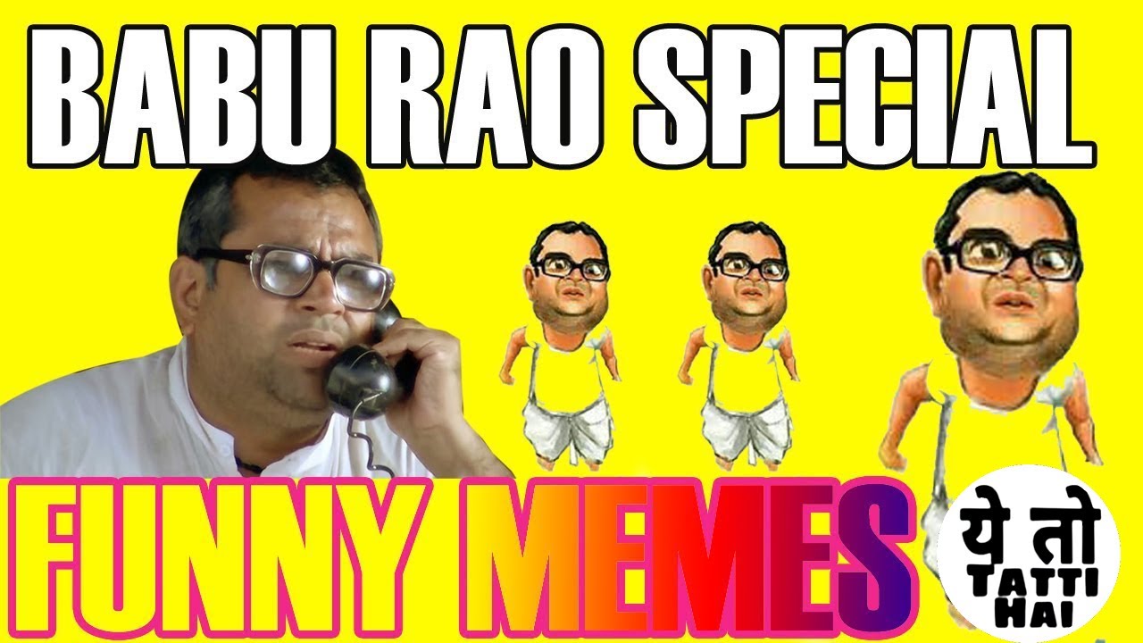 Funny Memes Compilation Ft.Baburao | Phir Hera Pheri | Compilation Part ...