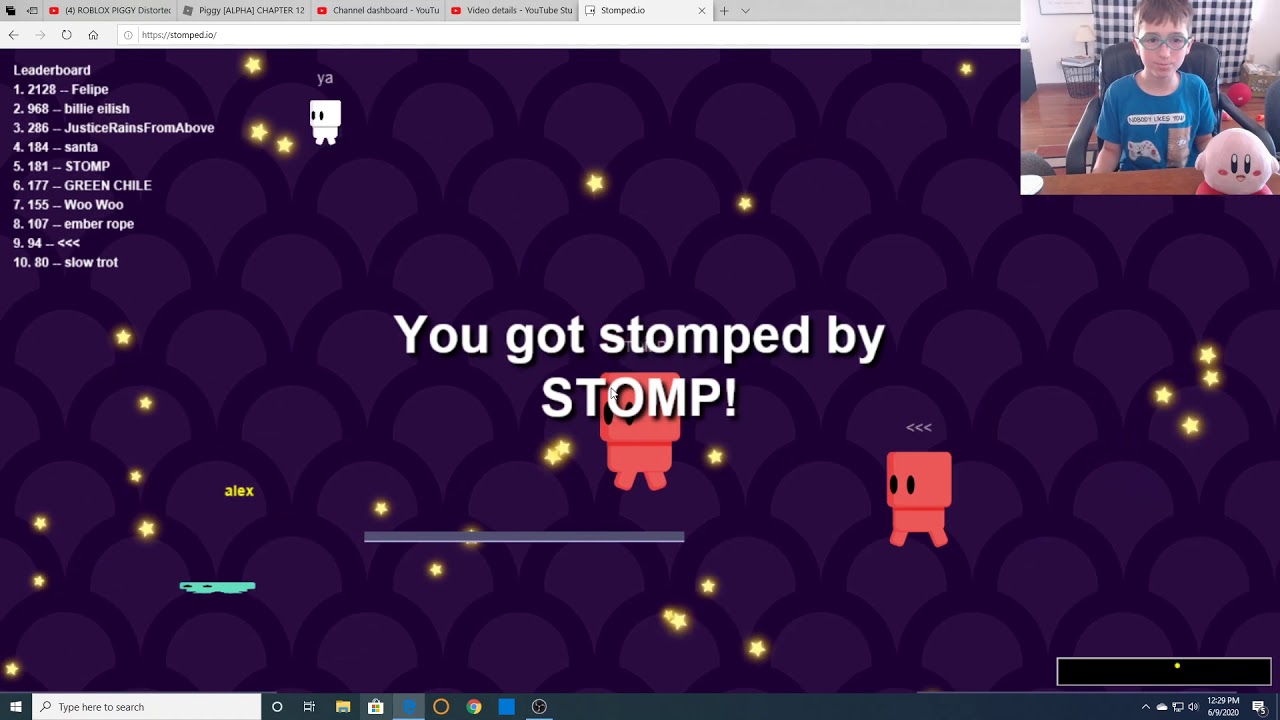 I will stomp you!!! stomped.io - YouTube