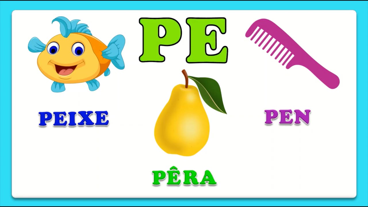 PA, PE, PI, PO, PU, PÃO - 1º ANO - YouTube