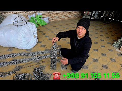 ZANJIRLAR SOTILADI ZANJIR QANDAY TAYYOR BO'LADI 