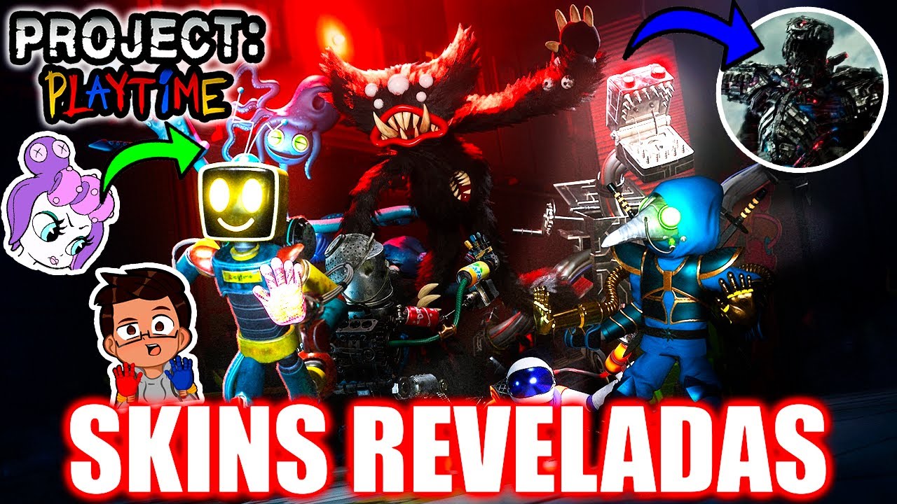 LAS SKINS DE PROJECT PLAYTIME SON UNA LOCURA KILLY WILLY ES REAL Y ...