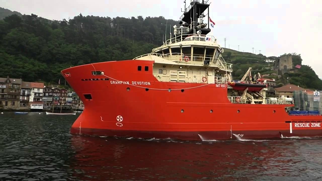 "Grampian Devotion" Rescue Boat. - YouTube