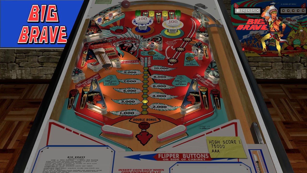 Big Brave Pinball VPX - YouTube