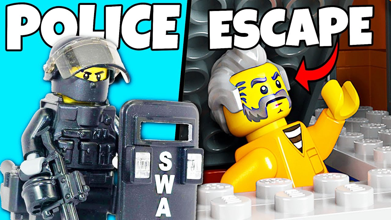 I Simulate a PRISON ESCAPE in LEGO… - YouTube