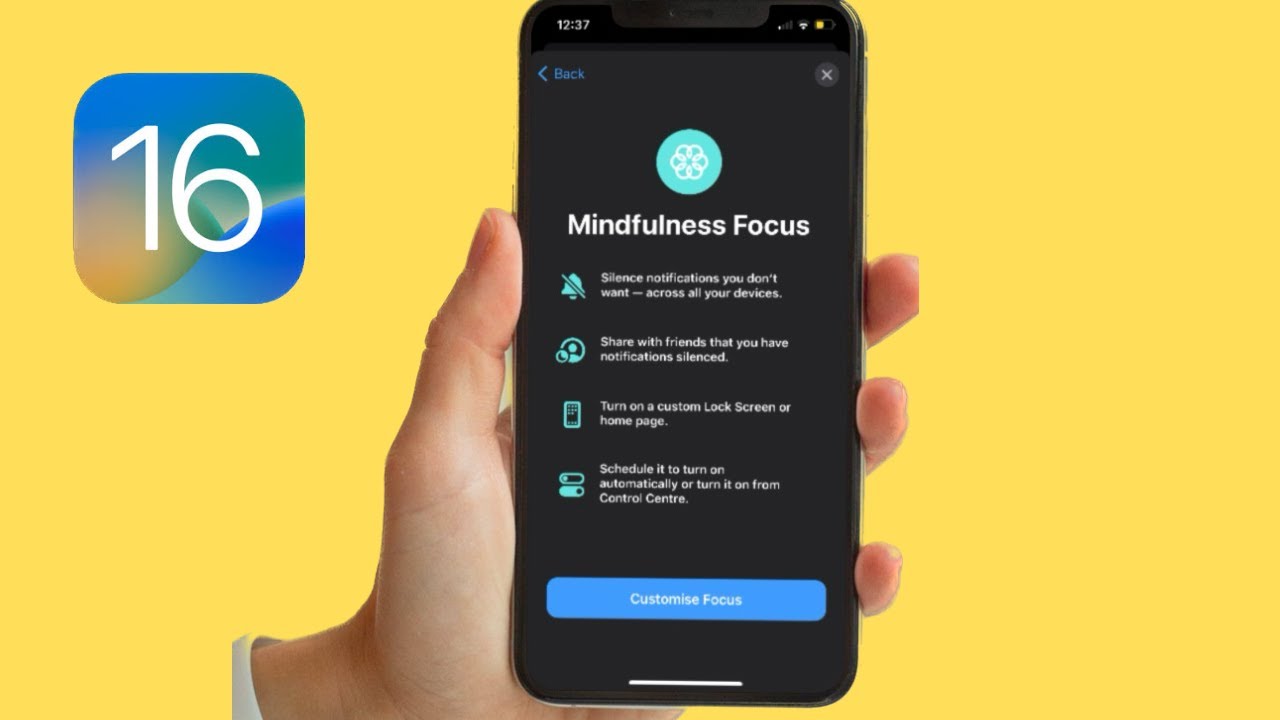 How to Use Focus Filters to Hide Content in iOS 16 on iPhone and iPad 🙈 ...