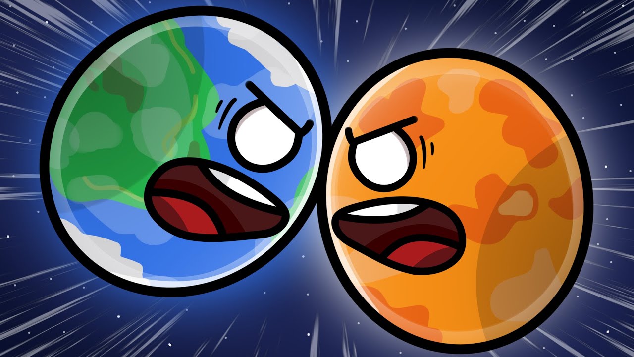 Earth vs Mars (Compilation) - YouTube