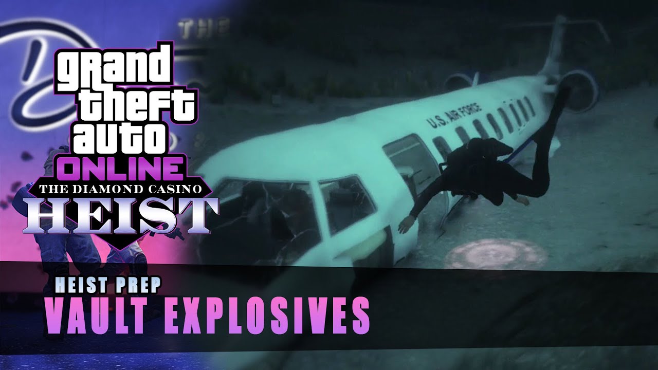 GTA 5 Online The Diamond Casino Heist - [HEIST PREP Vault Explosives ...