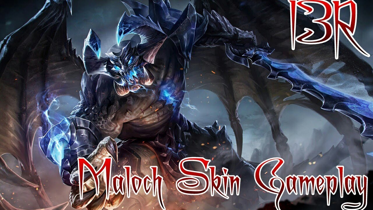 AoV - Maloch Schreckenswurm Skin Gameplay | Arena of Valor Gameplay ...