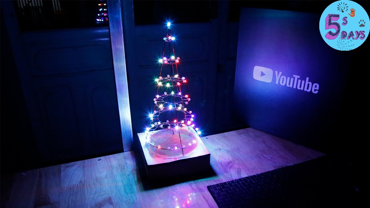How to make DIY Christmas Tree from Led [Crazy ideas] - YouTube