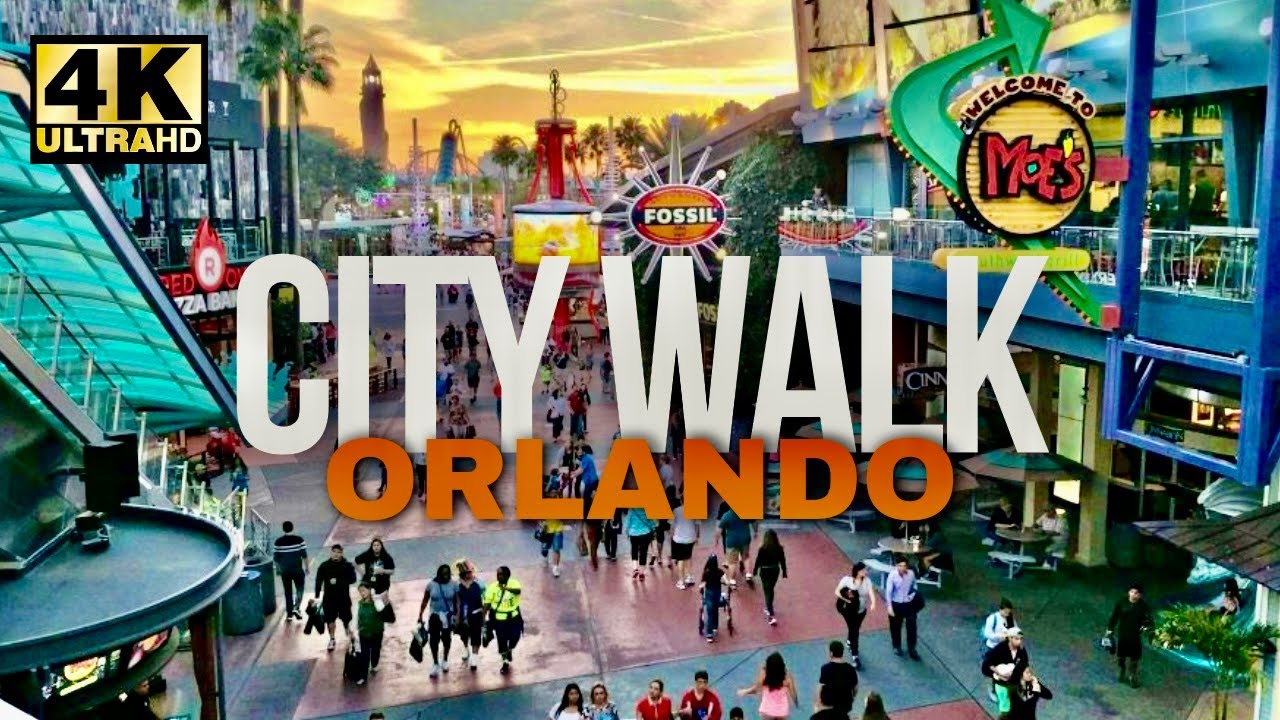 Exploring Universal City Walk Orlando Florida [4K] 🇺🇸 - YouTube