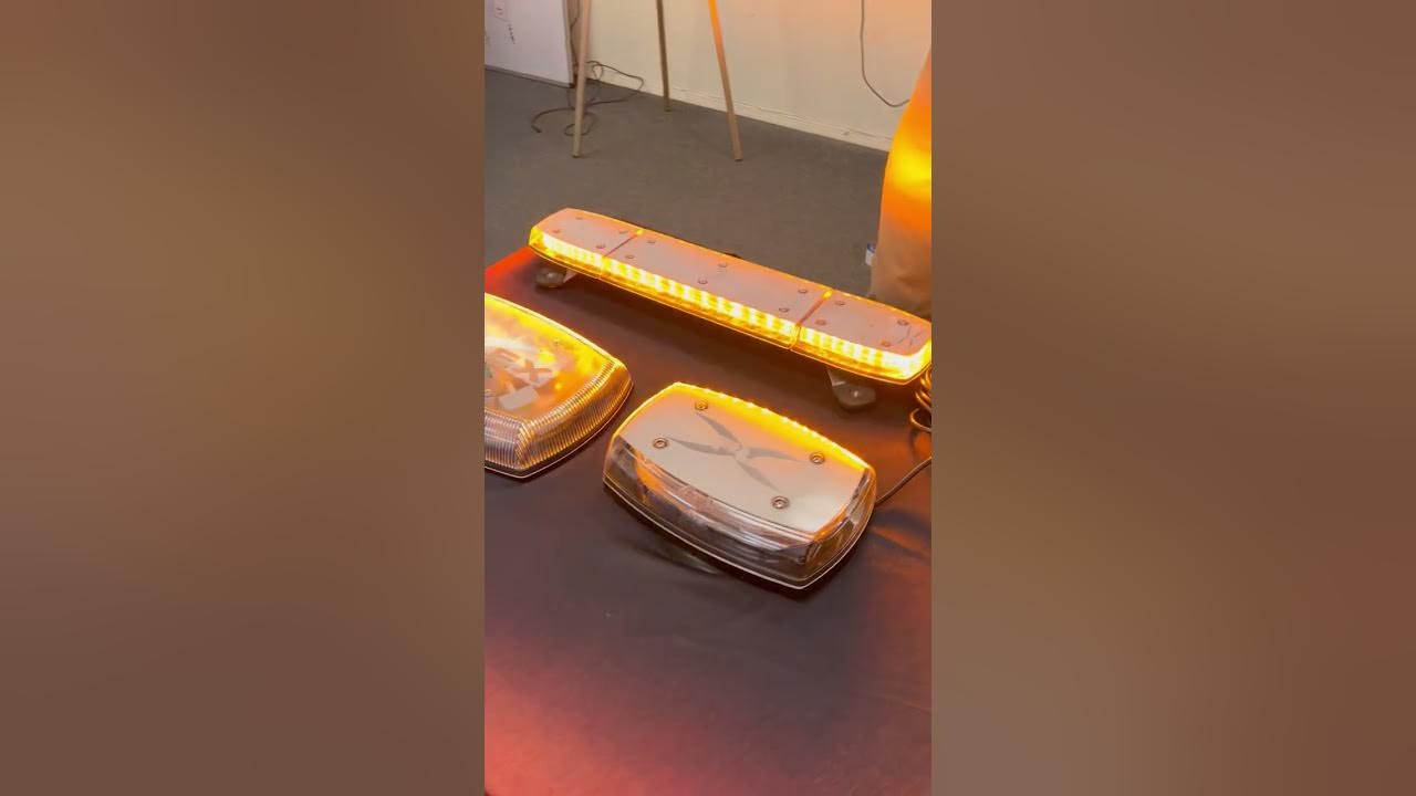 Mini Lightbars ECCO - YouTube