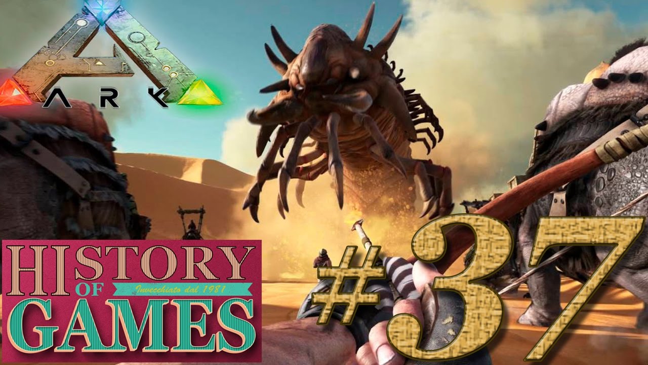 #37 ITA ARK Scorched Earth: Deathworm + Alpha Deathworm + Taming mantis ...