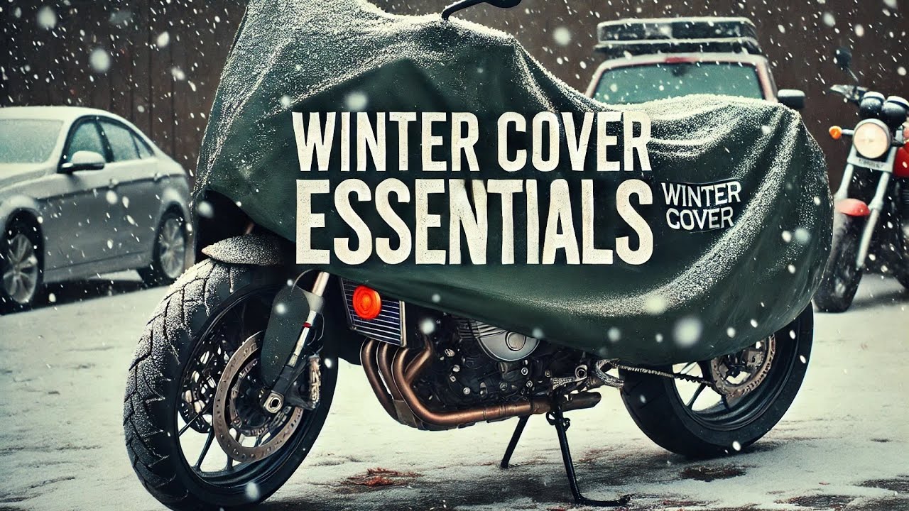 Protect Your Bike: Winter Cover Essentials 🏍️ - YouTube