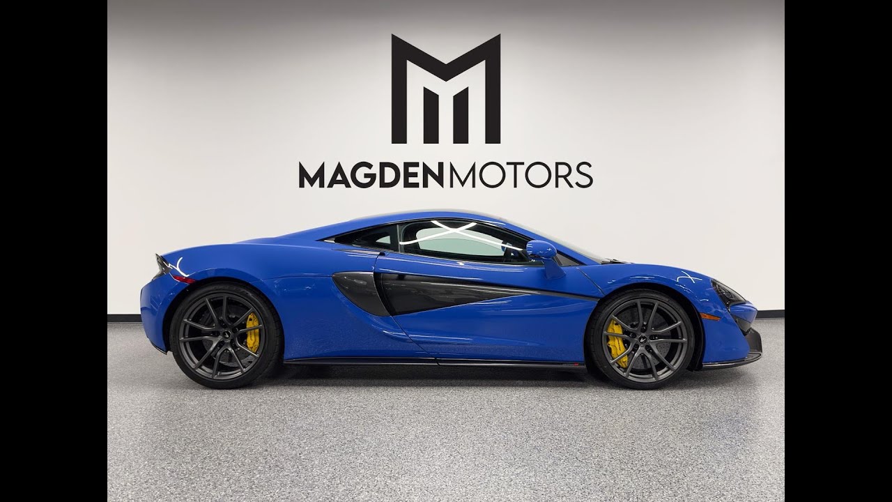 2019 McLaren 570S Track Pack For Sale * Paris Blue Walkaround - YouTube