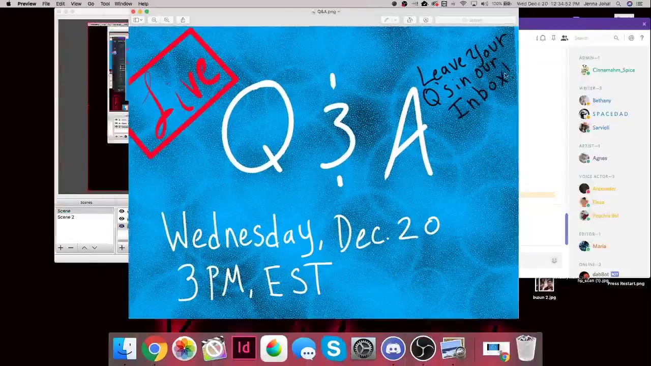 PJO Animation Project Live Q&A! - YouTube