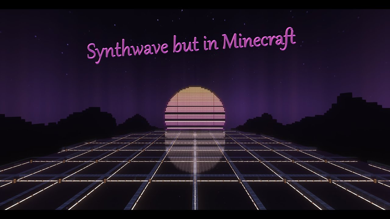 New Minecraft Building Style: Synthwave - YouTube