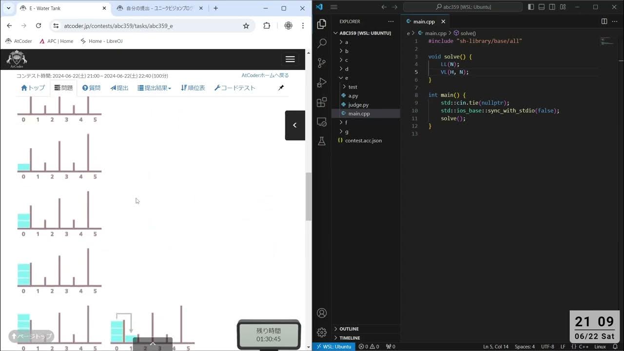 【競プロ実況】atcoder Beginner Contest 359 Youtube