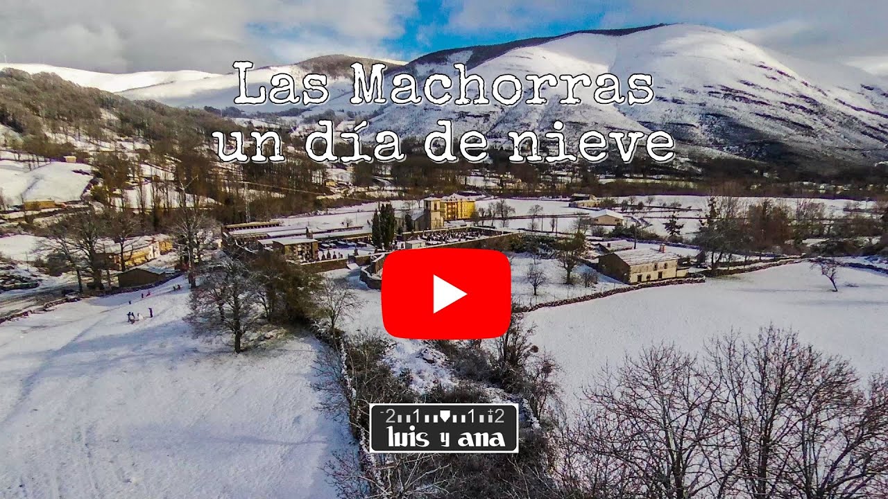 Las Machorras, un día de nieve - YouTube