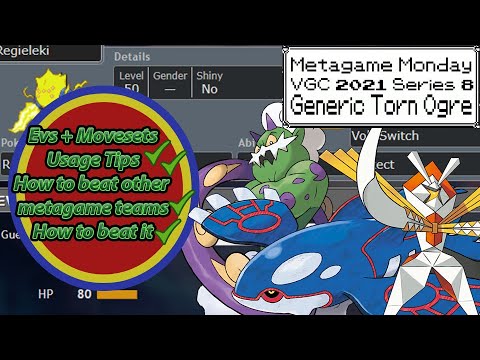 VGC 2021 Series 8 Torn Kyogre (Rain) Team Guide - Metagame Monday ...