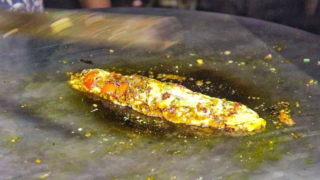Bullet Egg Dish Ever | Delicious Egg Alfiya with Anghara | Egg Street ...