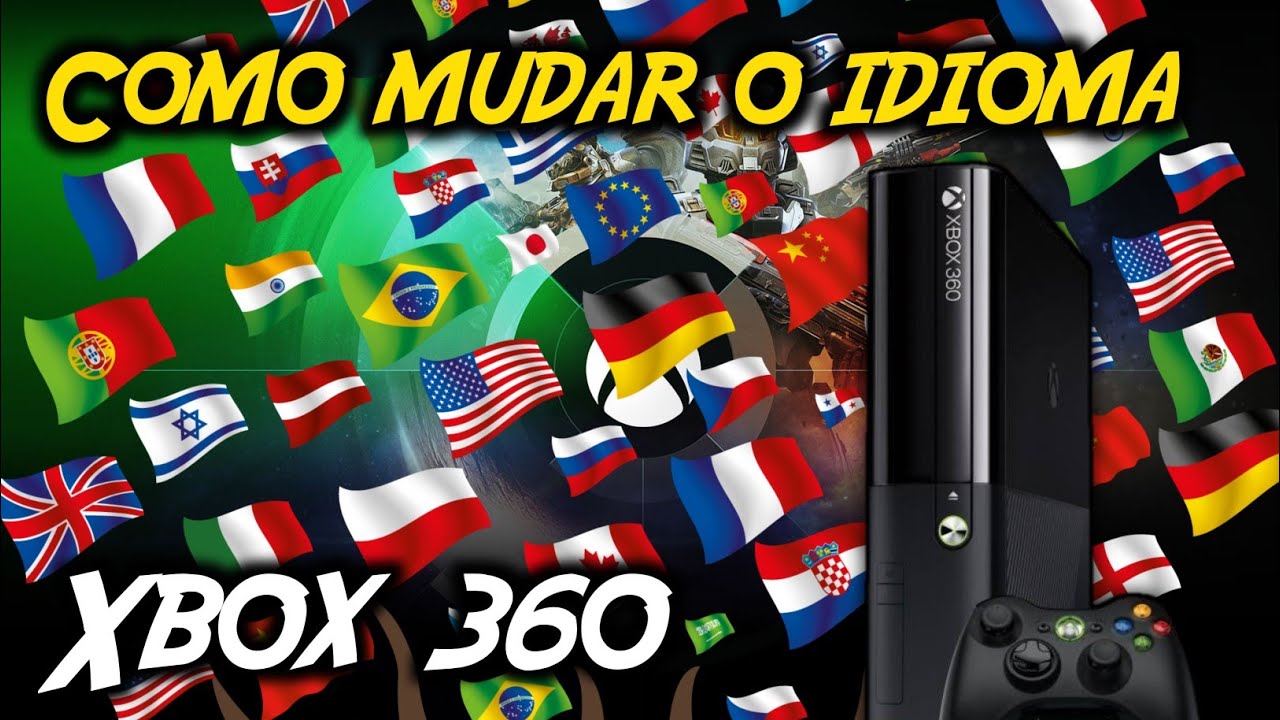 Como mudar o idioma do Xbox 360 - YouTube
