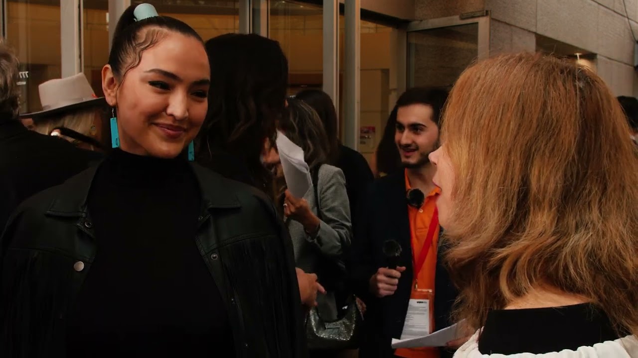 VIFF Premiere cast Bones of Crows: Alyssa Wapanatahk, Grace Dove, Trish ...