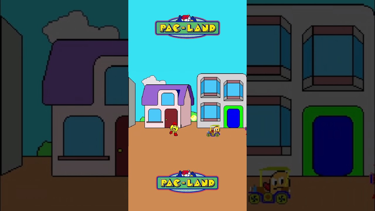 PAC-LAND / PAC-MAN ARCADE #shorts - YouTube