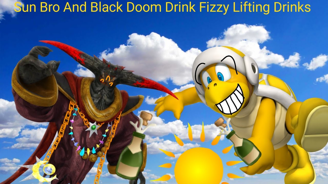 Sun Bro And Black Doom Drink Fizzy Lifting Drinks - YouTube