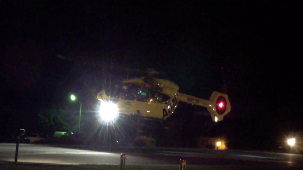 ADAC Rescue-Emergency Helicopter Christoph 62 Bautzen - YouTube